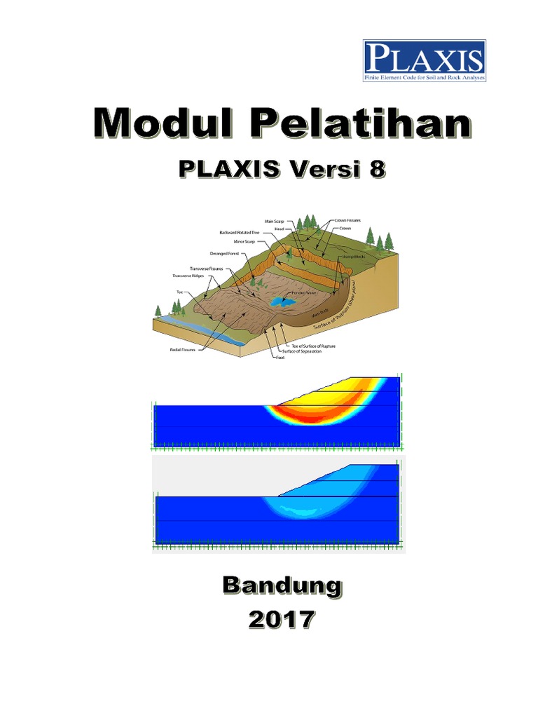 Tutorial PLAXIS V8 untuk Pemodelan Geoteknik | PDF