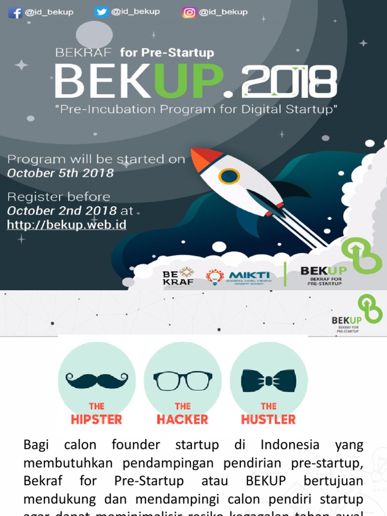 Sos Pre-Incubation Plan BEKUP | PDF | Startup Company | Small Business ...