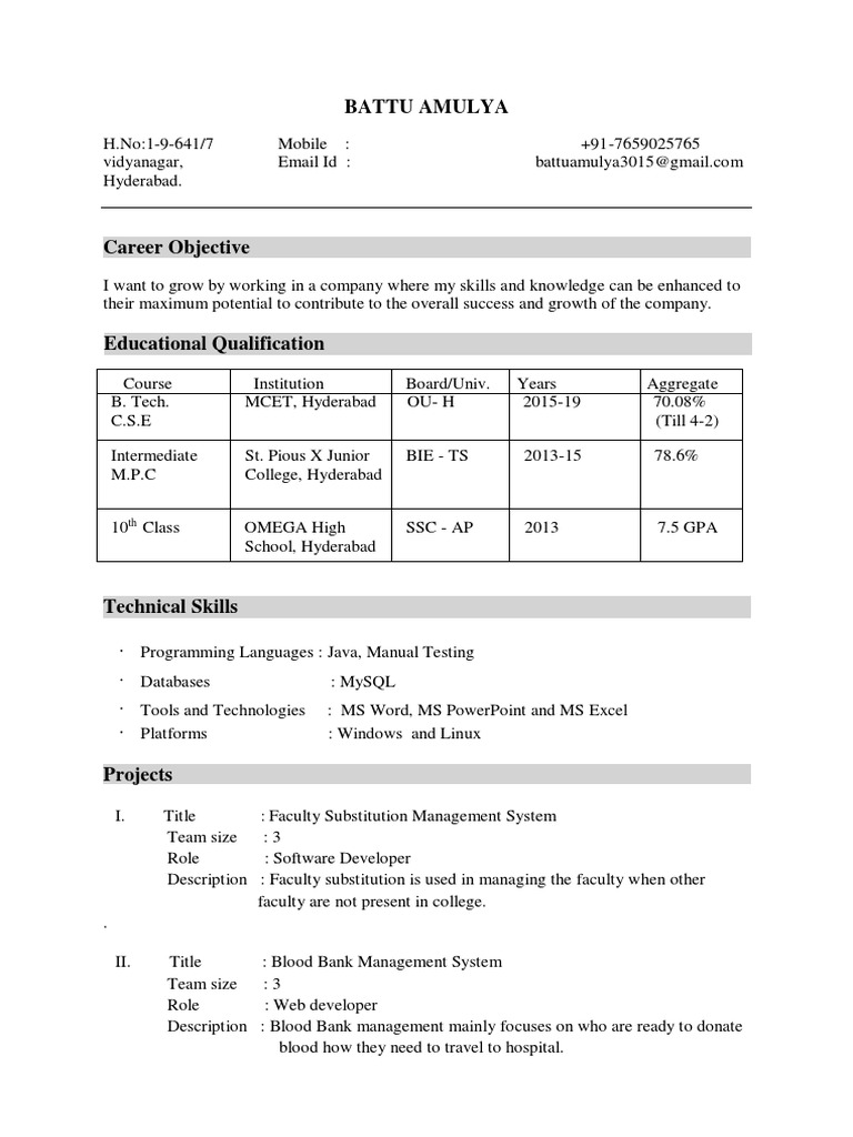 Original Resume | PDF | Software | Computing
