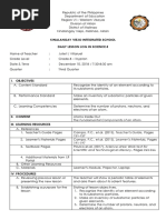 Subatomic Particles Lesson Plan for Grade 8 | PDF | Atoms | Proton