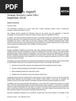 SBL Examiner's Report December 2024 | PDF | Performance Indicator ...