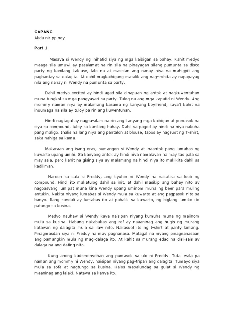 Gapang | PDF