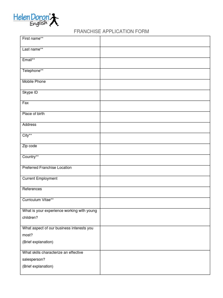 PIF As A WORD Document | PDF