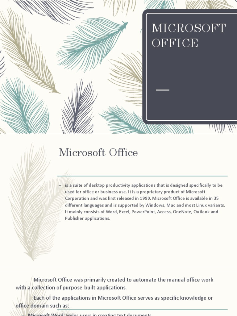 Microsoft Word | PDF | Microsoft Office | Operating System Families