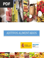 Acuerdo de Aditivos | PDF | Alimentos | Seguridad alimenticia