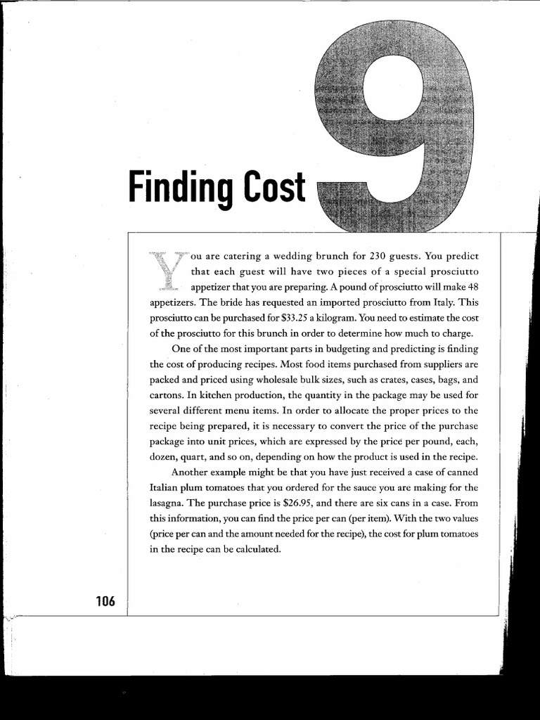 Culinary Math Pag 17 23 Parte1 | PDF | Pound (Mass) | Formula