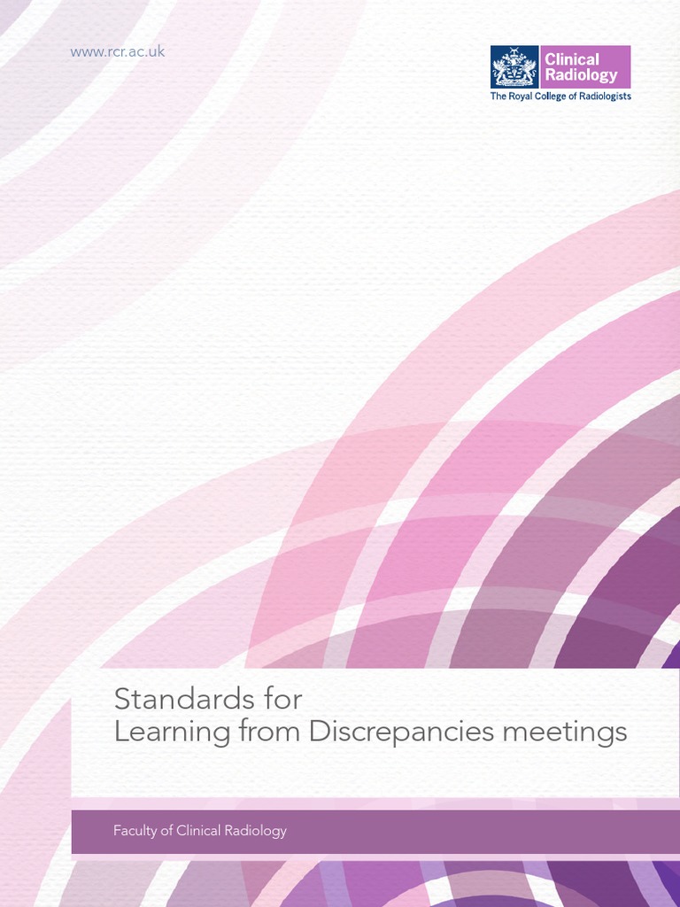 BFCR (14) 11 Standards For Learning From Discrepancies Meetings | PDF ...