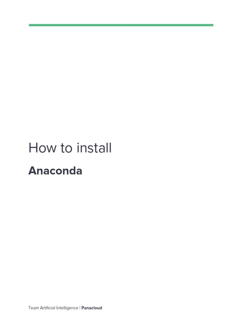 Anaconda Installation Guide Pdf Ibm Pc Compatibles Computer Architecture