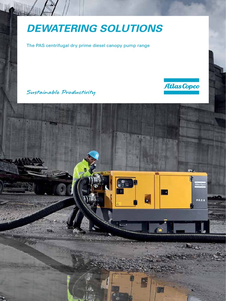 Centrifugal Diesel Driven Dewatering Pumps With Canopy | PDF | Pump ...