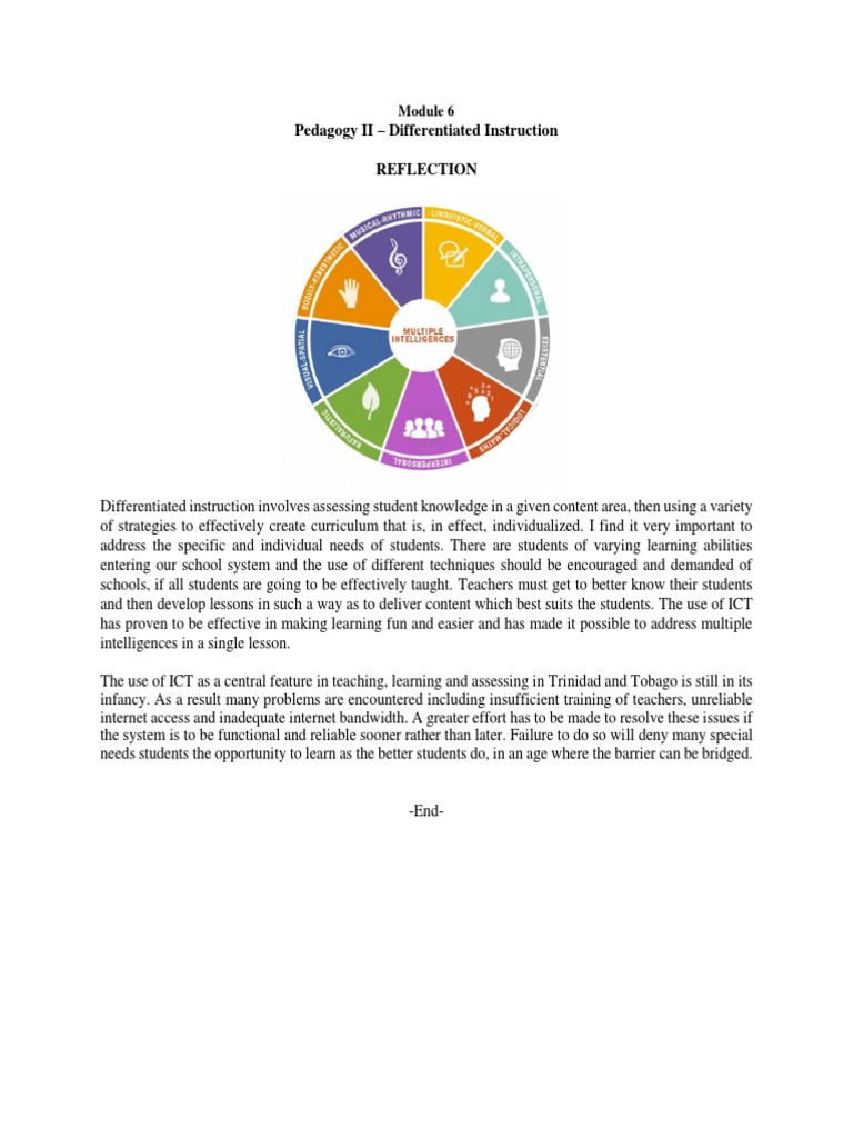 Module 6 - Reflection | PDF