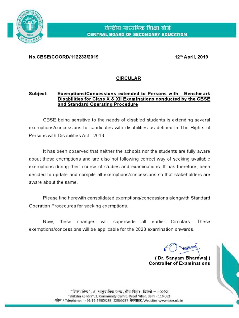 CWSN April 2019 | PDF | Schools | Inclusion (Education)