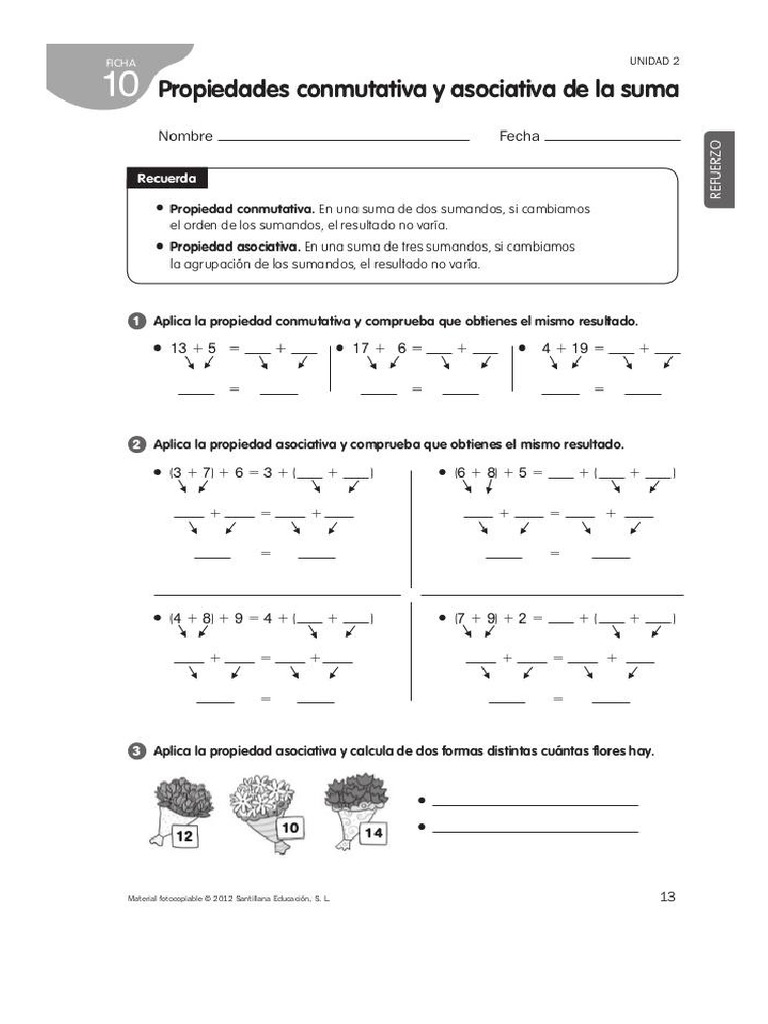 Propiedades de La Suma | PDF