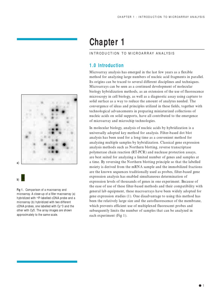 ! Microarray Analysis | PDF | Dna Microarray | Dna Sequencing