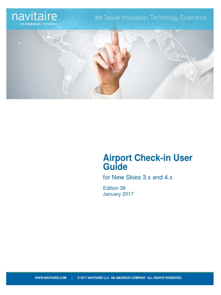 Checkin User Guide 3.0 | PDF | Aviation | Computing