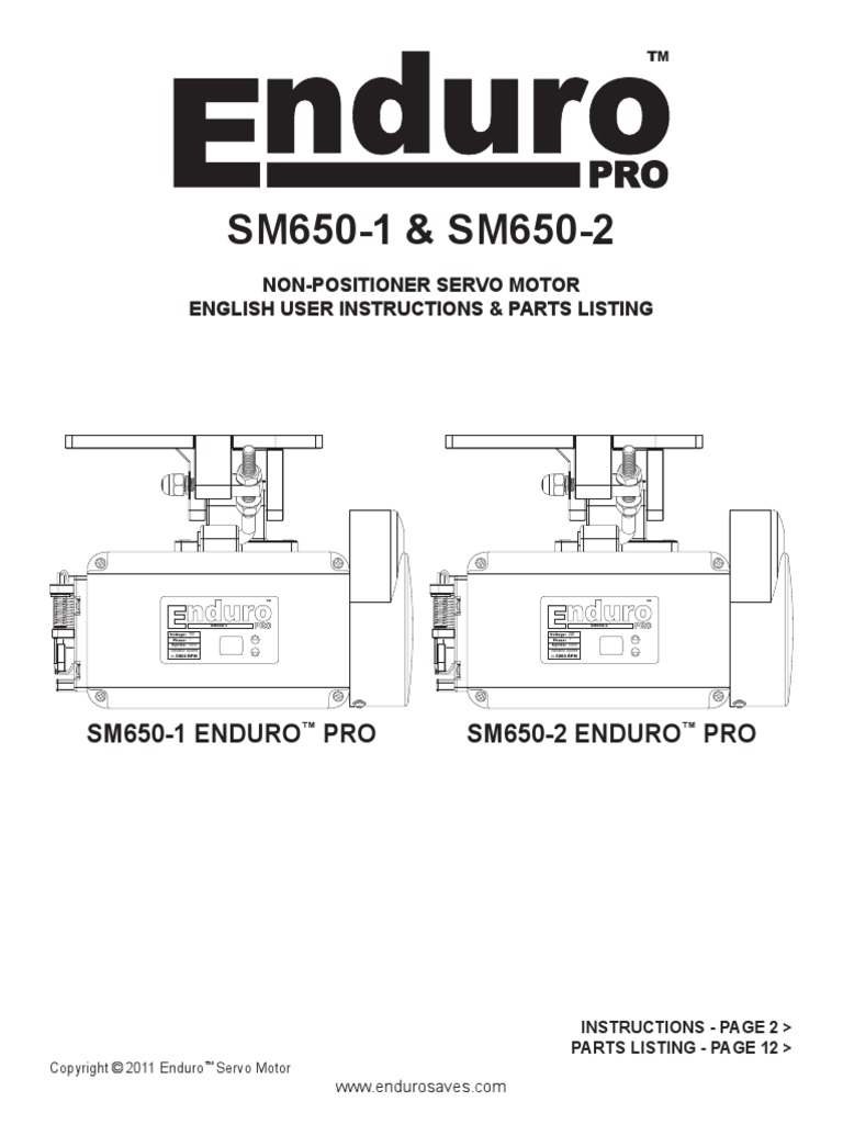 Manual SM650 1 and SM650 2 English | PDF | Electric Motor | Electrical ...