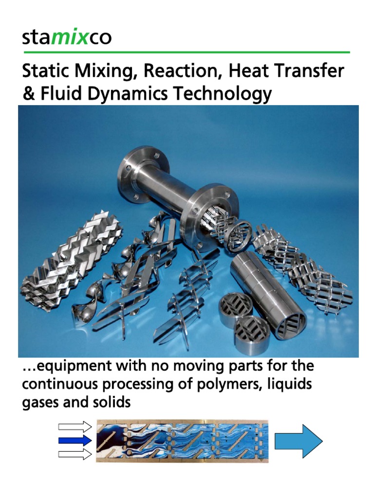 Sta Co: Static Mixing, Reaction, Heat Transfer & Fluid Dynamics ...
