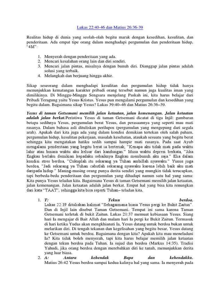 Lukas 22 | PDF