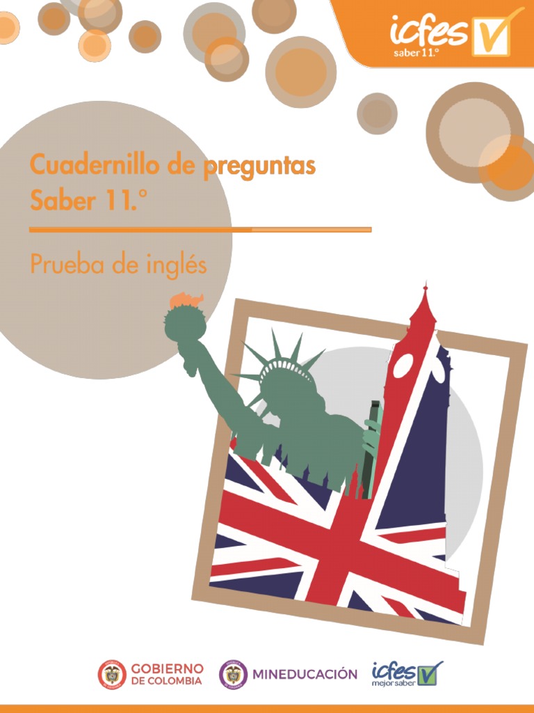Cuadernillo de Preguntas Saber 11 Ingles 2018 | PDF | Marca comercial | Propiedad