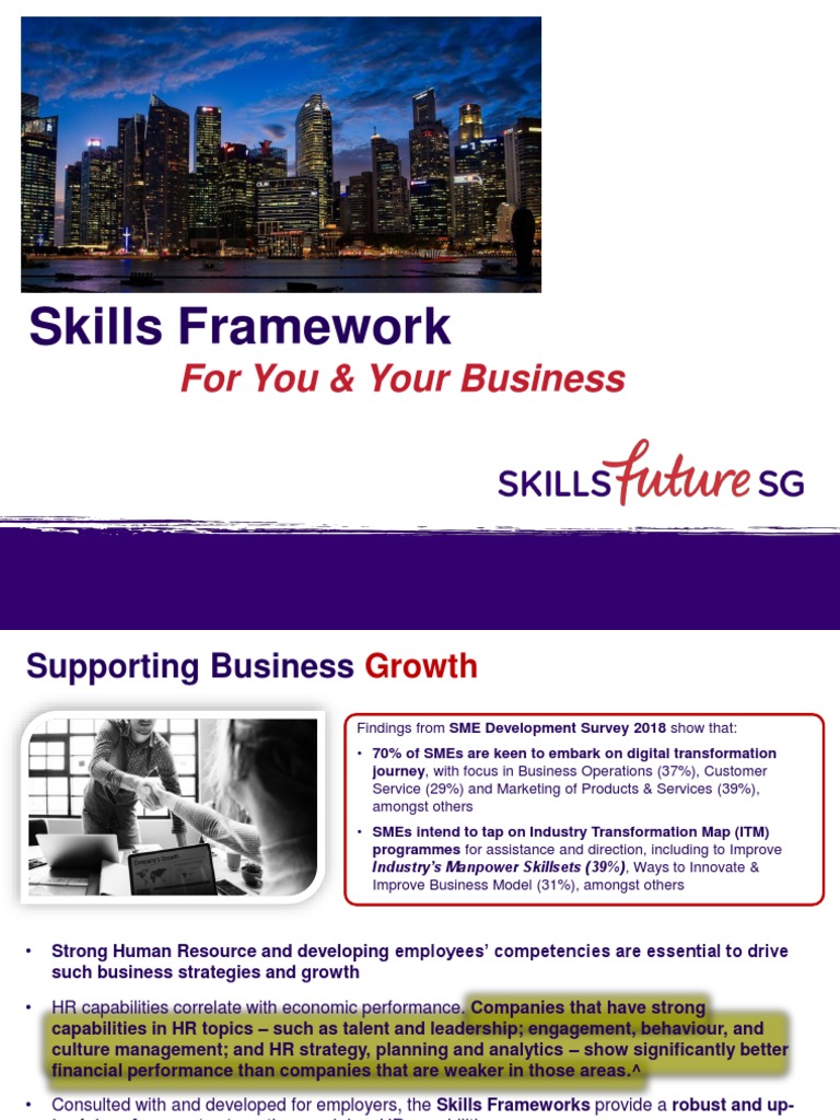 Skills Framework for SME Growth | PDF | Human Resource Management ...