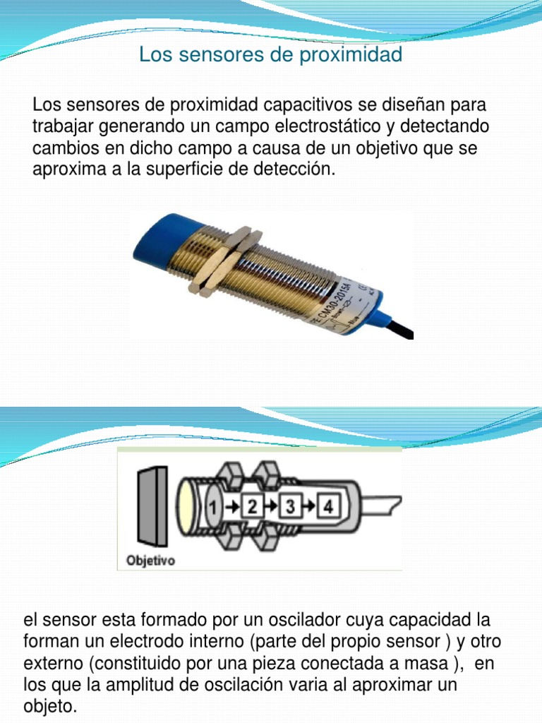 Los Sensores de Proximidad | PDF | Electromagnetismo | Electricidad