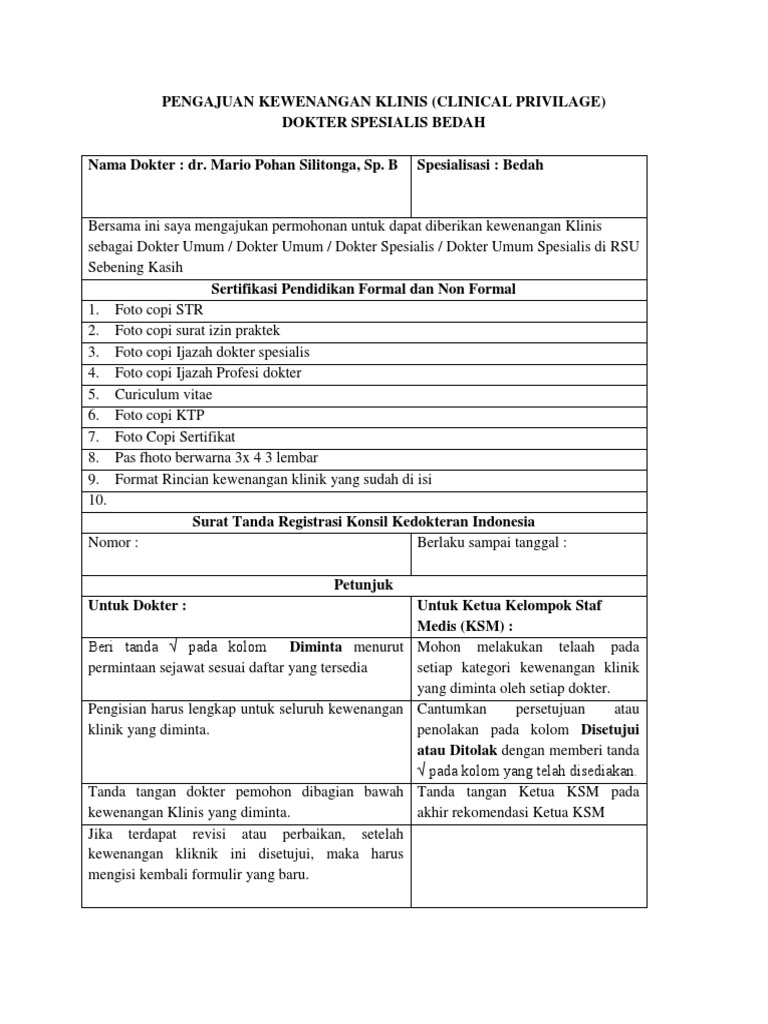 RKK DR Mario, SPB | PDF