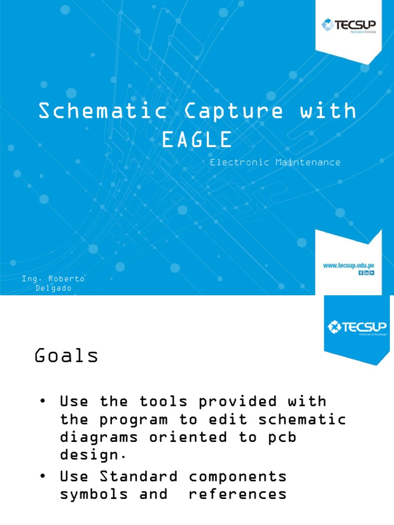 Schematic Capture With Eagle: Electronic Maintenance | PDF | Computer ...