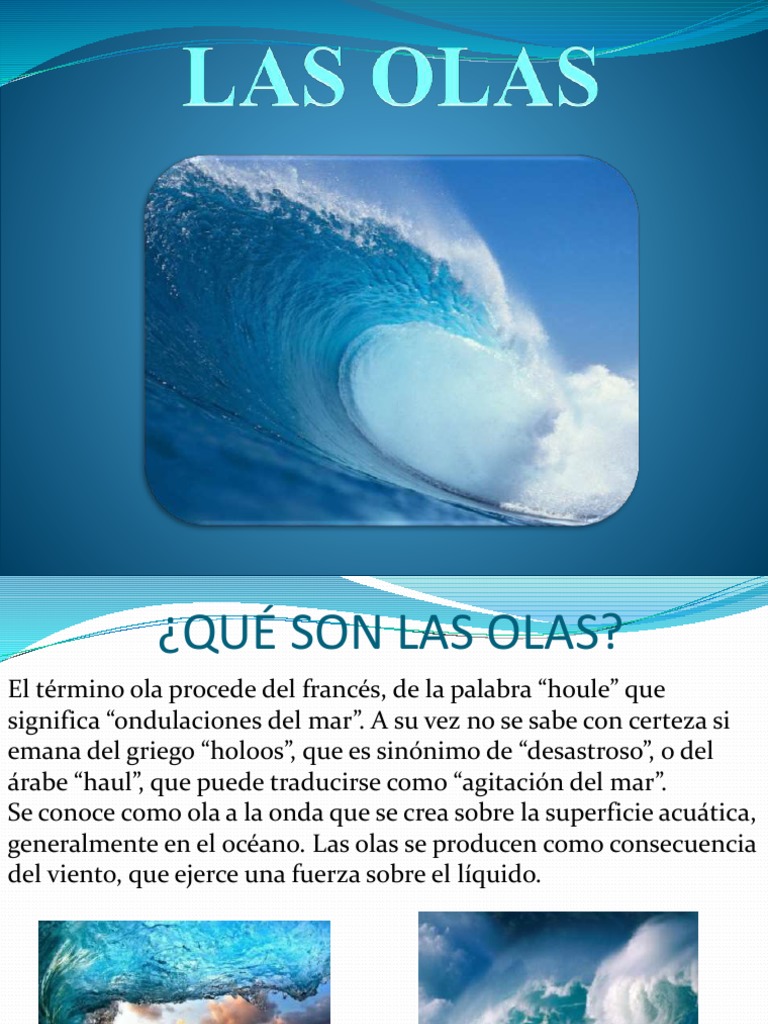 Olas y Tipos de Olas | PDF