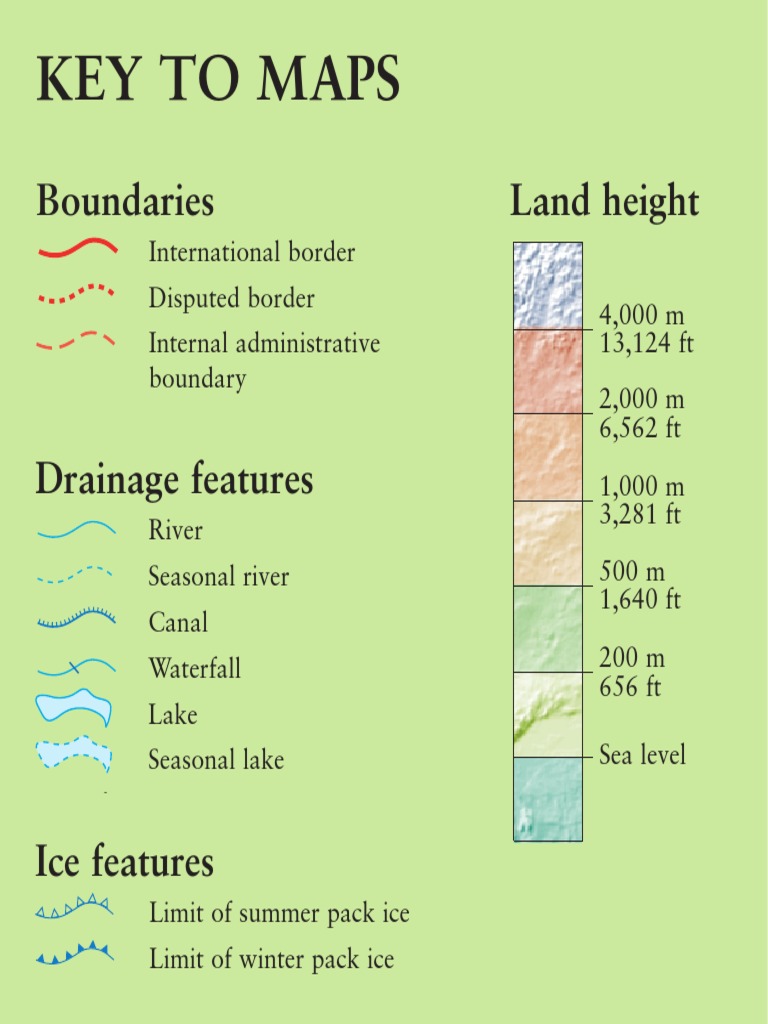 Key To Maps PDF | PDF