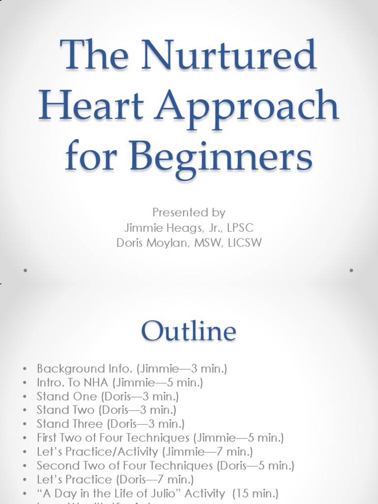The Nurtured Heart Approachforlh | PDF | Action (Philosophy ...