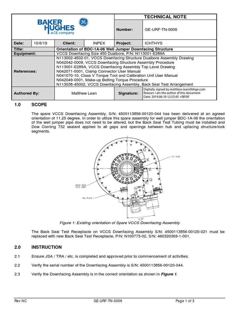 Number:: Technical Note | PDF | Equipment | Manufactured Goods