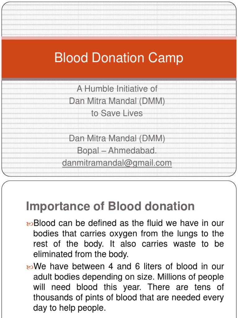 Blood Donation | PDF | Blood Donation | Blood Transfusion