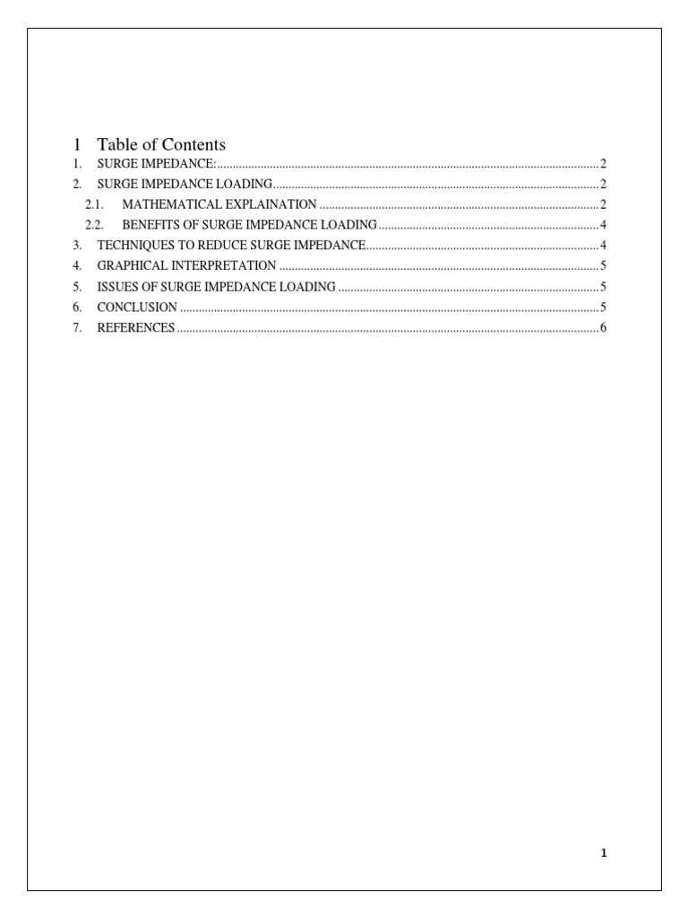 Surge Impedance Loading Assignment | PDF | Electrical Impedance ...