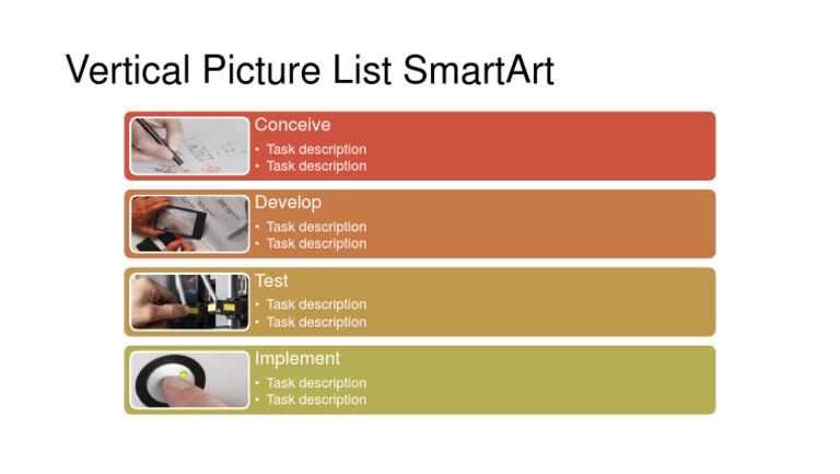 Vertical Picture List SmartArt | PDF
