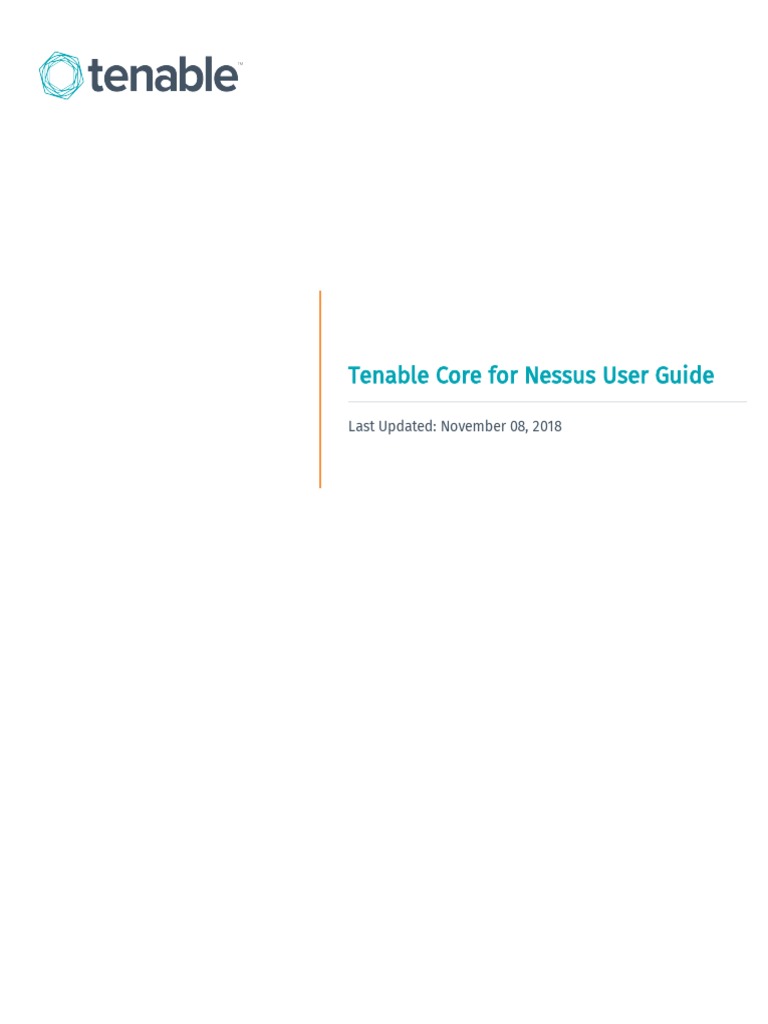 TenableCOre Nessus | PDF | V Mware | Computer Network