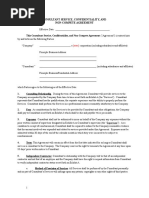 Finders Fee Agreement Sample | PDF | Indemnity | Confidentiality