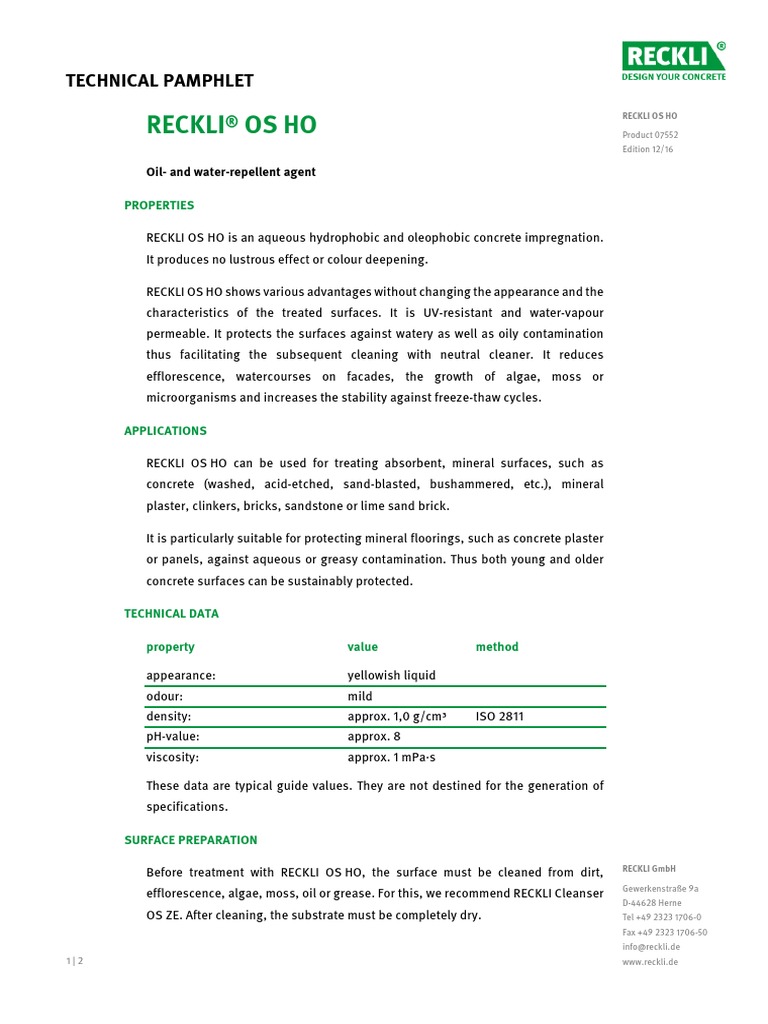 Tds | PDF | Concrete | Materials