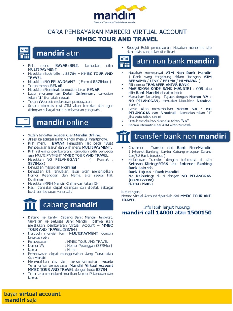Panduan Va Mandiri MMBC | PDF