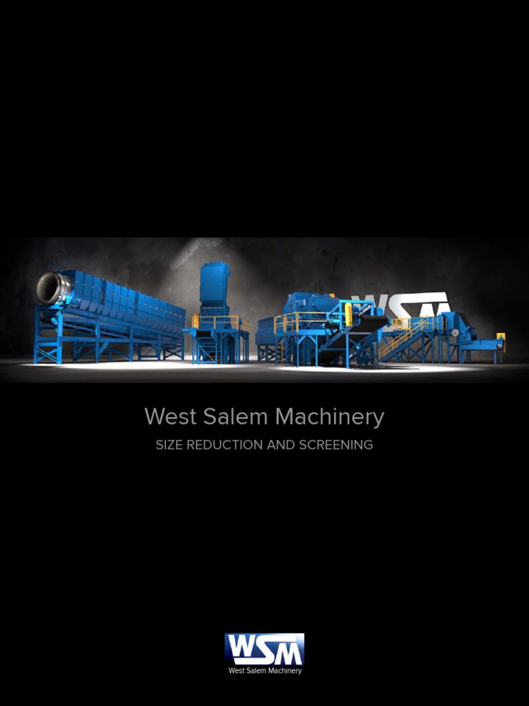WSM West Salem Machinery | PDF | Mill (Grinding) | Wood