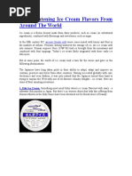 Ice Cream Overrun Calculation Guide | PDF | Litre | Density