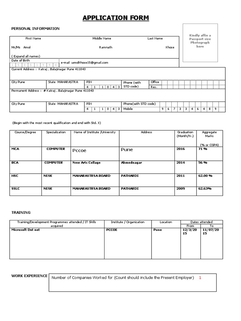A Concise Yet Comprehensive Application for an Android Developer Position | PDF | Employment ...