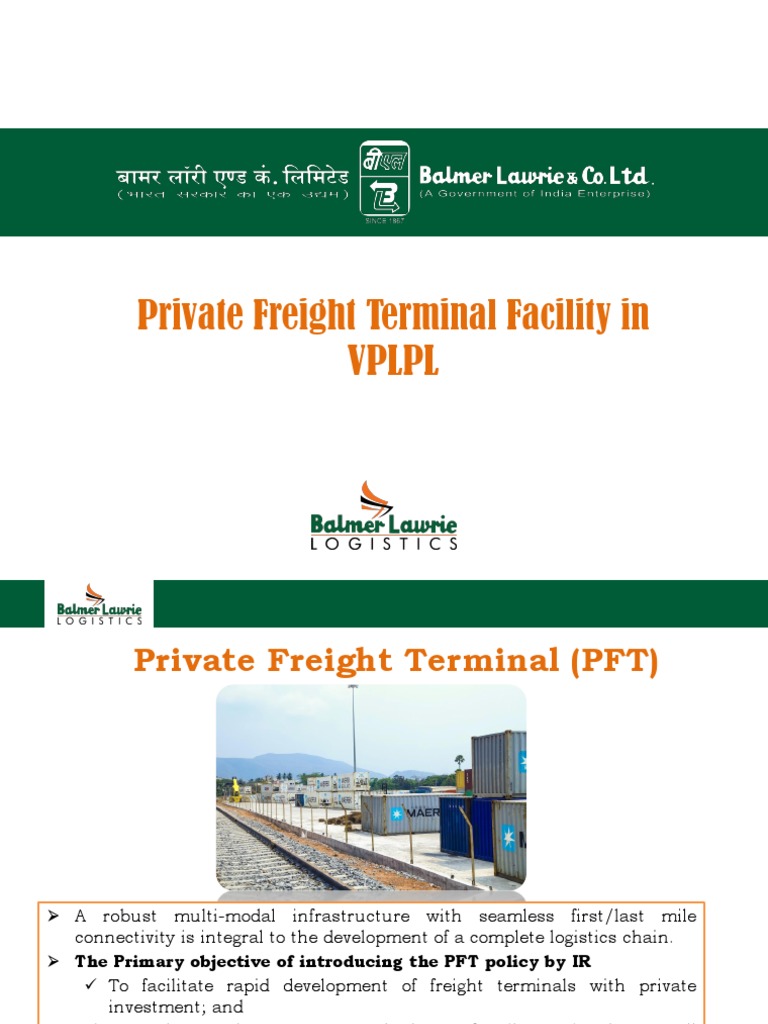 PFT Final | PDF | Cargo | Rail Transport