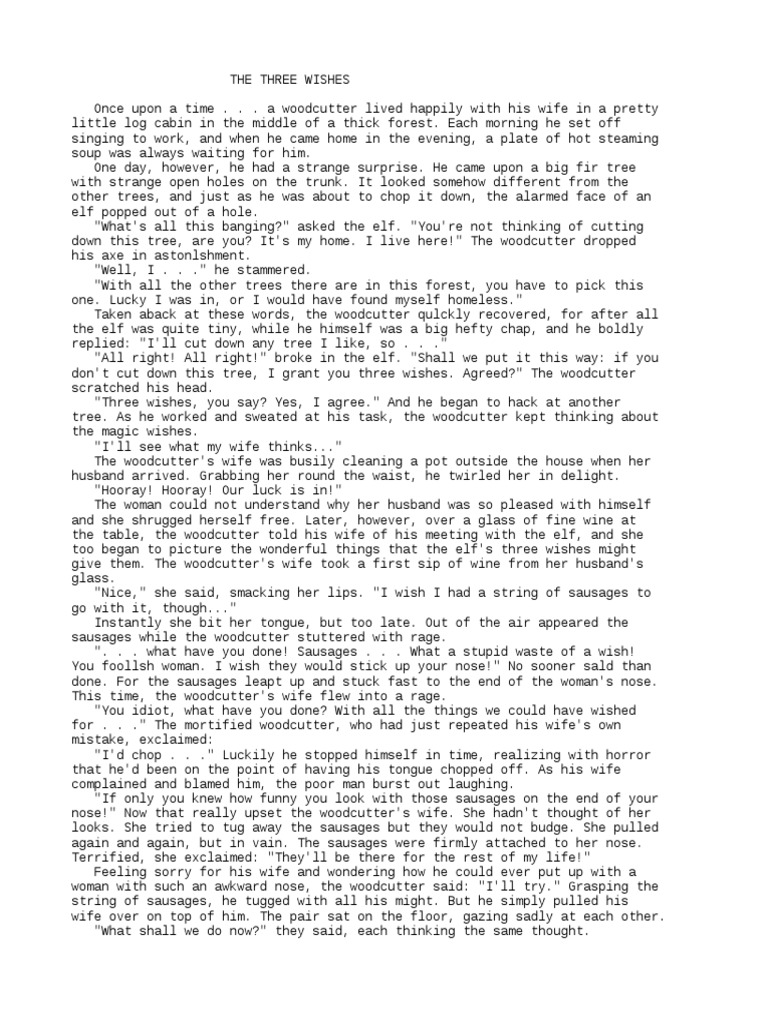 3 Wishes | PDF