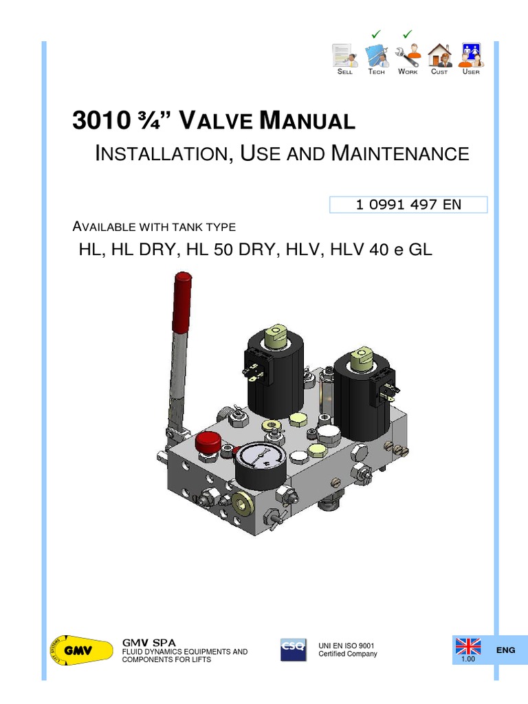 3010 GMV Blok | PDF | Valve | Pipe (Fluid Conveyance)