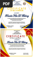 Alumni Certificates | PDF
