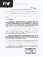 Bir Atp Memo | PDF | Value Added Tax | Invoice