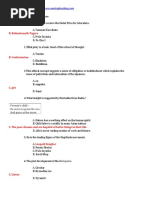 English Major LET Reviewer | PDF | Curriculum | Reading (Process)