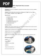 REBA Score Sheet PDF | PDF