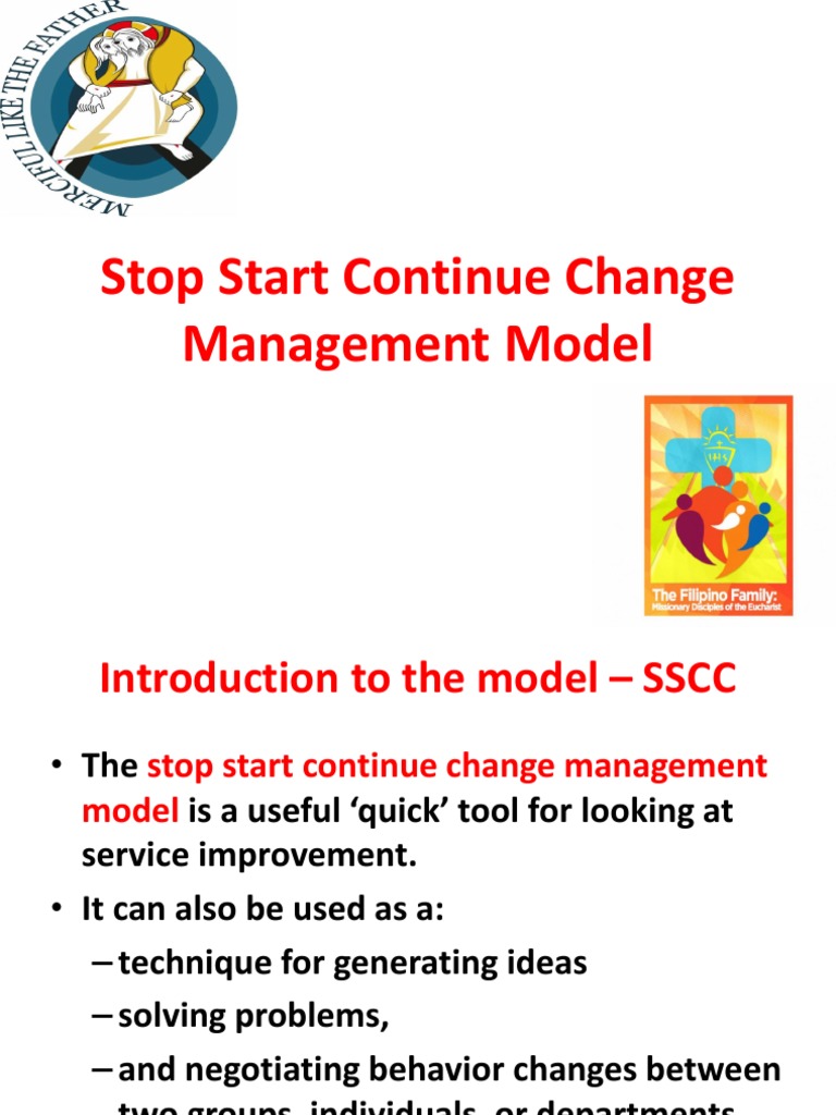 Stop Start Continue Change Management Model | PDF
