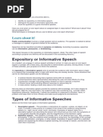 Extemporaneous Speech Topics | PDF | Public Speaking