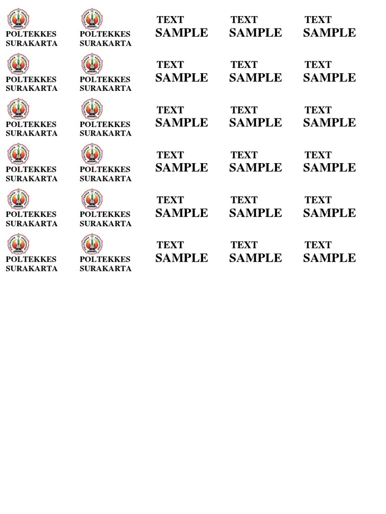 Sample Sample Sample: Text Text Text | PDF